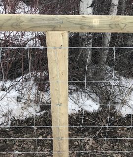 Top Rail Wood Fencing – North West Fencing