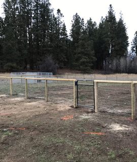 Top Rail Wood Fencing – North West Fencing
